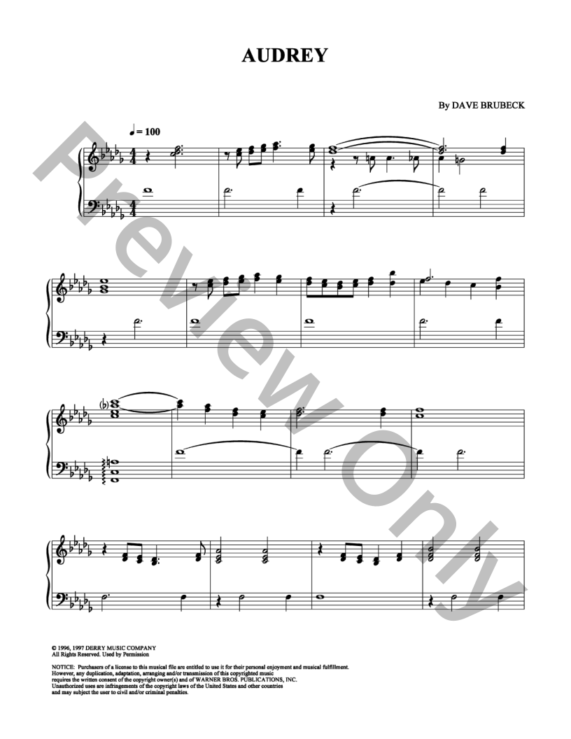 Audrey | J.W. Pepper