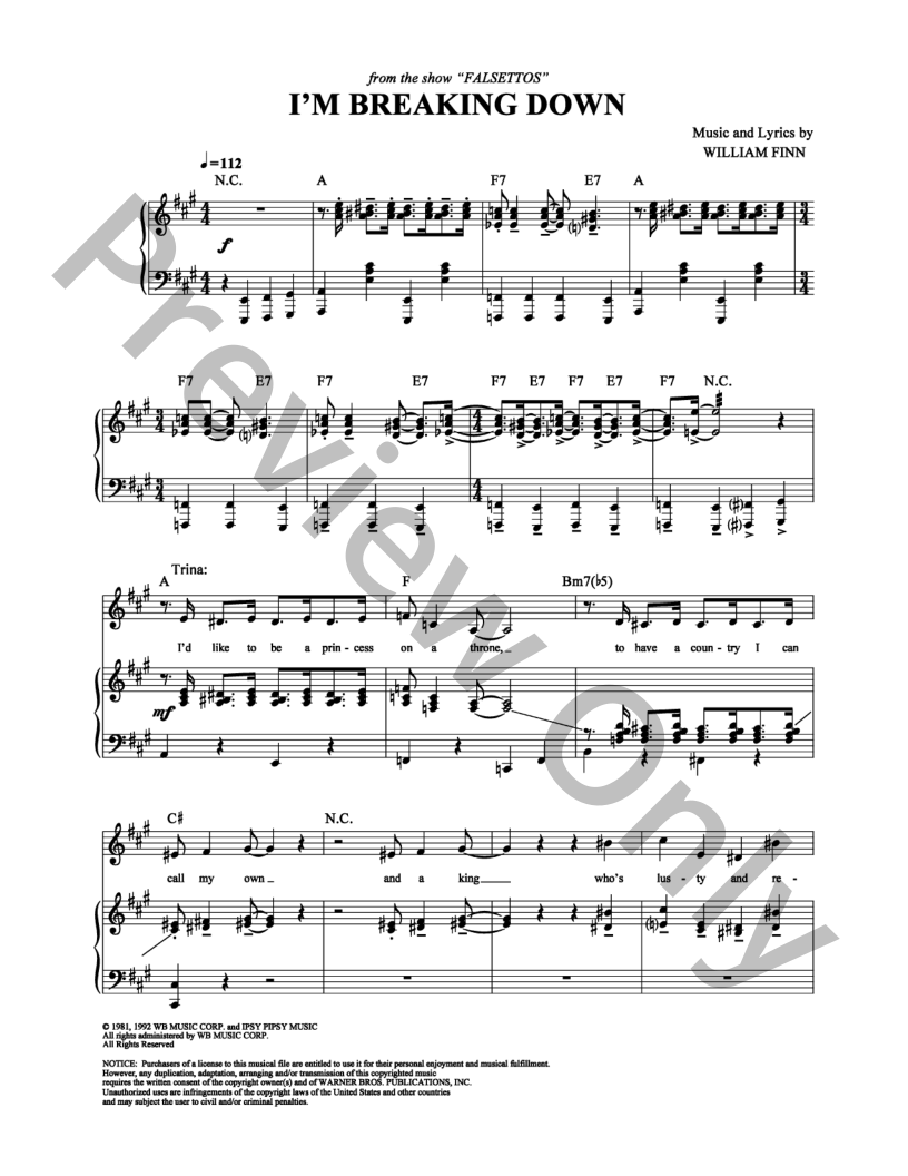 I'm Breaking down | J.W. Pepper