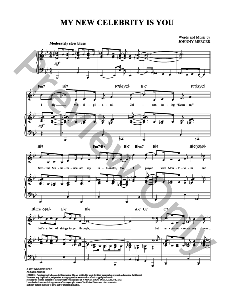 My New Celebrity Is You | J.W. Pepper