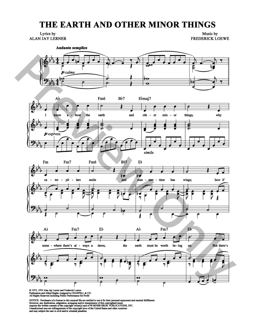 Earth and Other Minor Things | J.W. Pepper