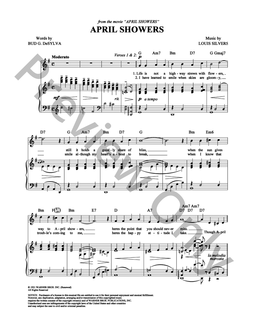 April Showers | J.W. Pepper