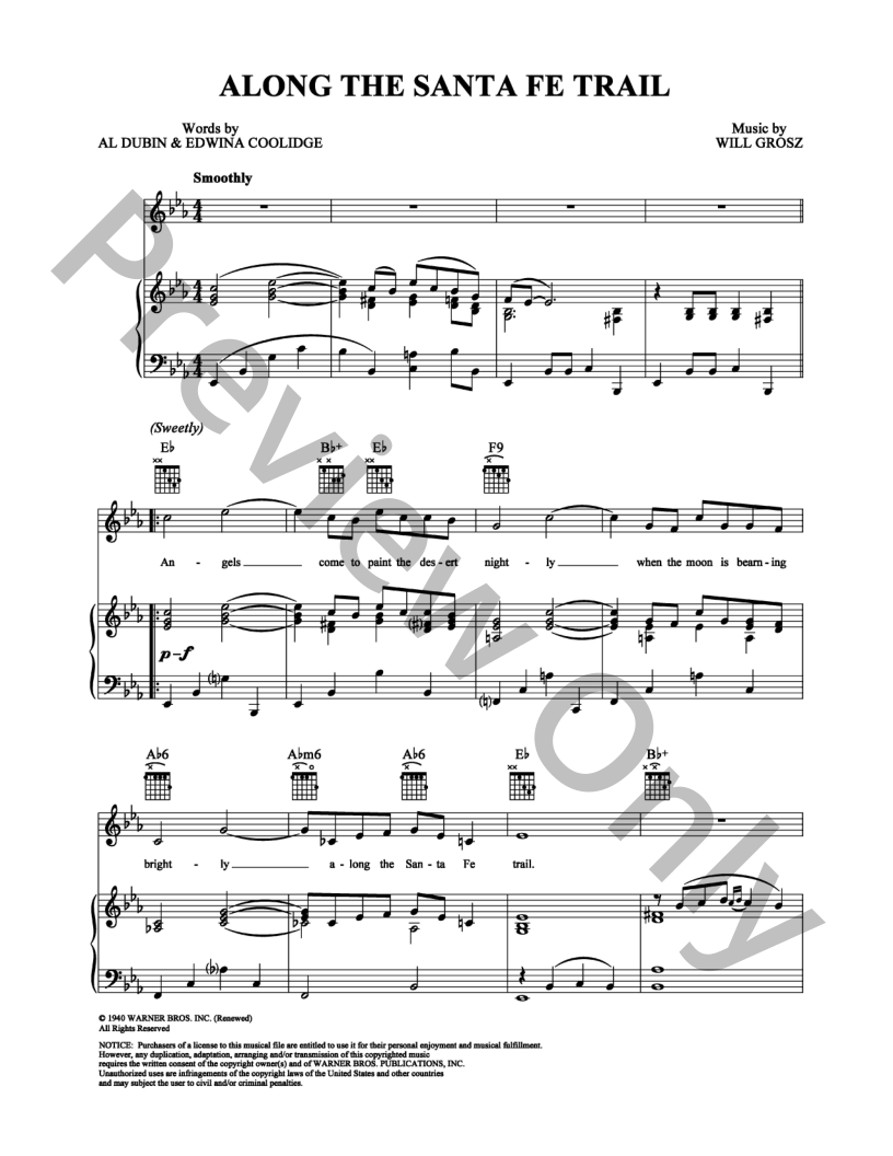 Along the Santa Fe Trail | J.W. Pepper