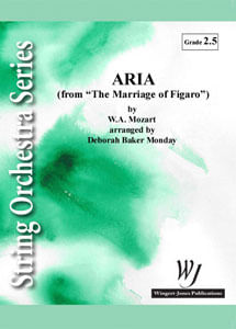 Aria from the Marriage of Figaro Orchestra Sheet Music | J.W. Pepper