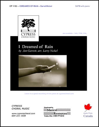 I Dreamed of Rain Choral Sheet Music | J.W. Pepper