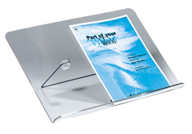 Acrylic Handbell Music Stand | J.W. Pepper
