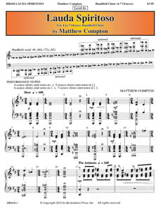 Lauda Spiritoso Handbell Sheet Music | J.W. Pepper
