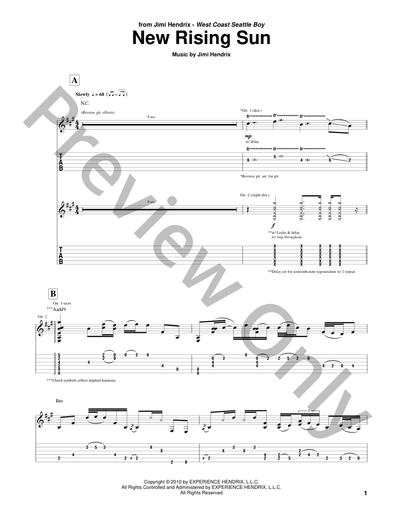 The New Rising Sun | J.W. Pepper