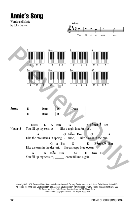 Annie's Song | J.W. Pepper