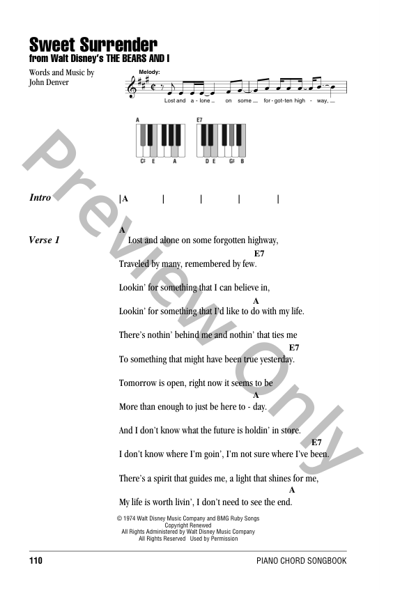 Sweet Surrender | J.W. Pepper