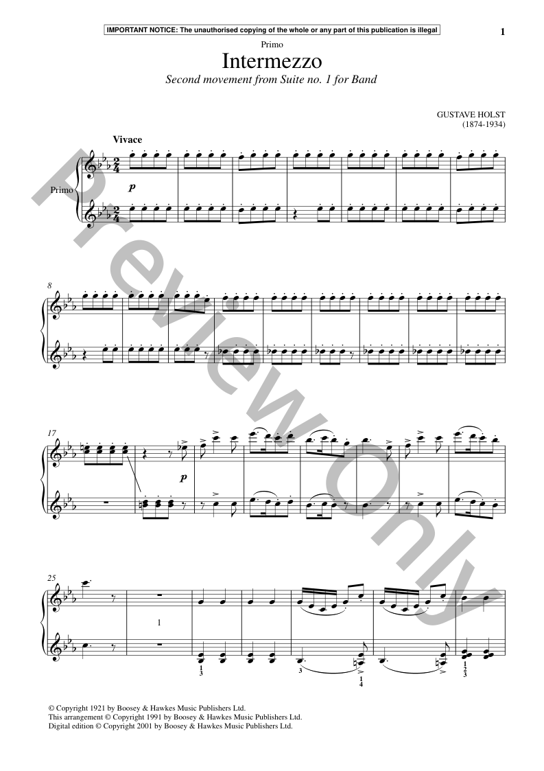 Intermezzo | J.W. Pepper