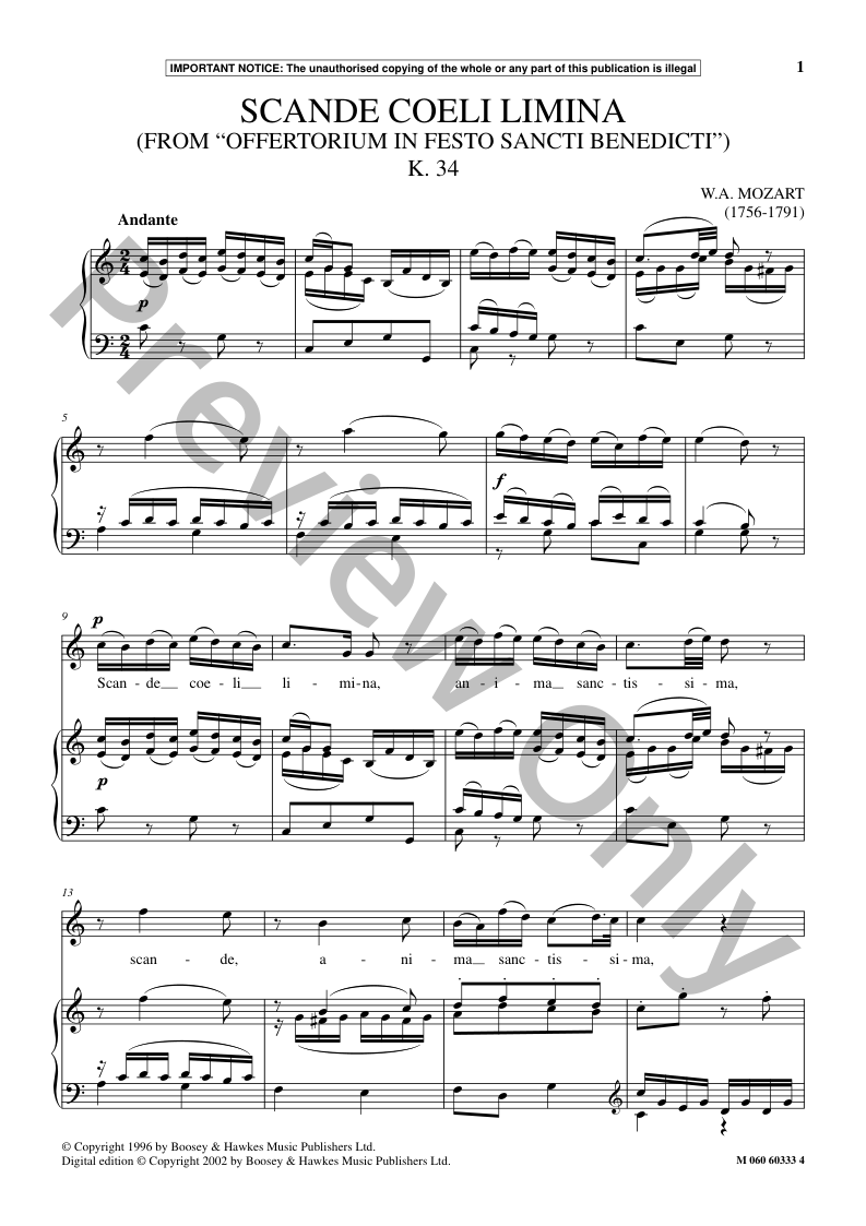 Scande Coeli Limina | J.W. Pepper