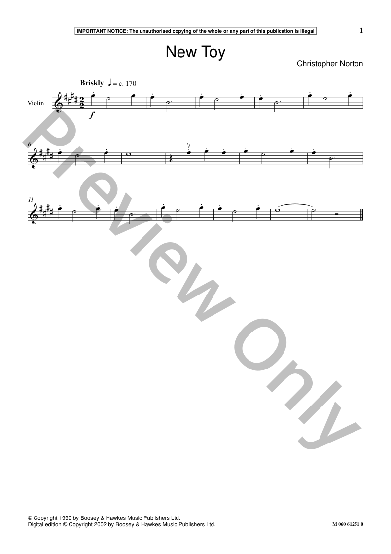 New Toy | J.W. Pepper