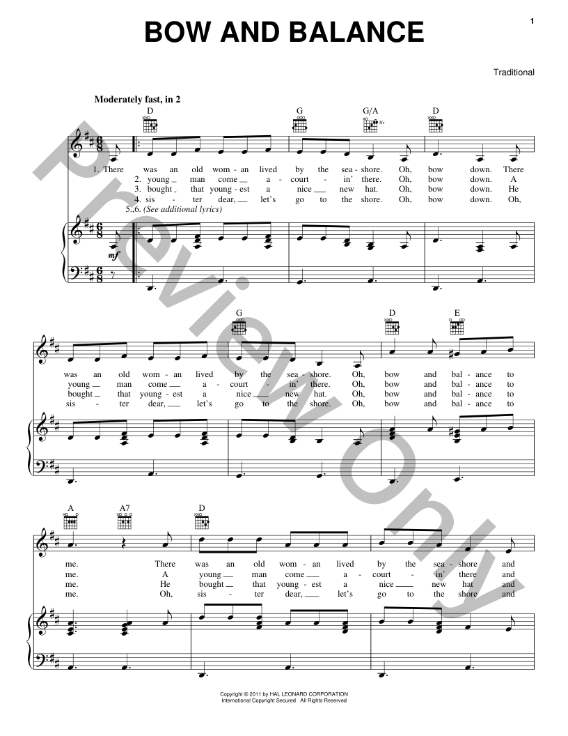 Bow And Balance | J.W. Pepper