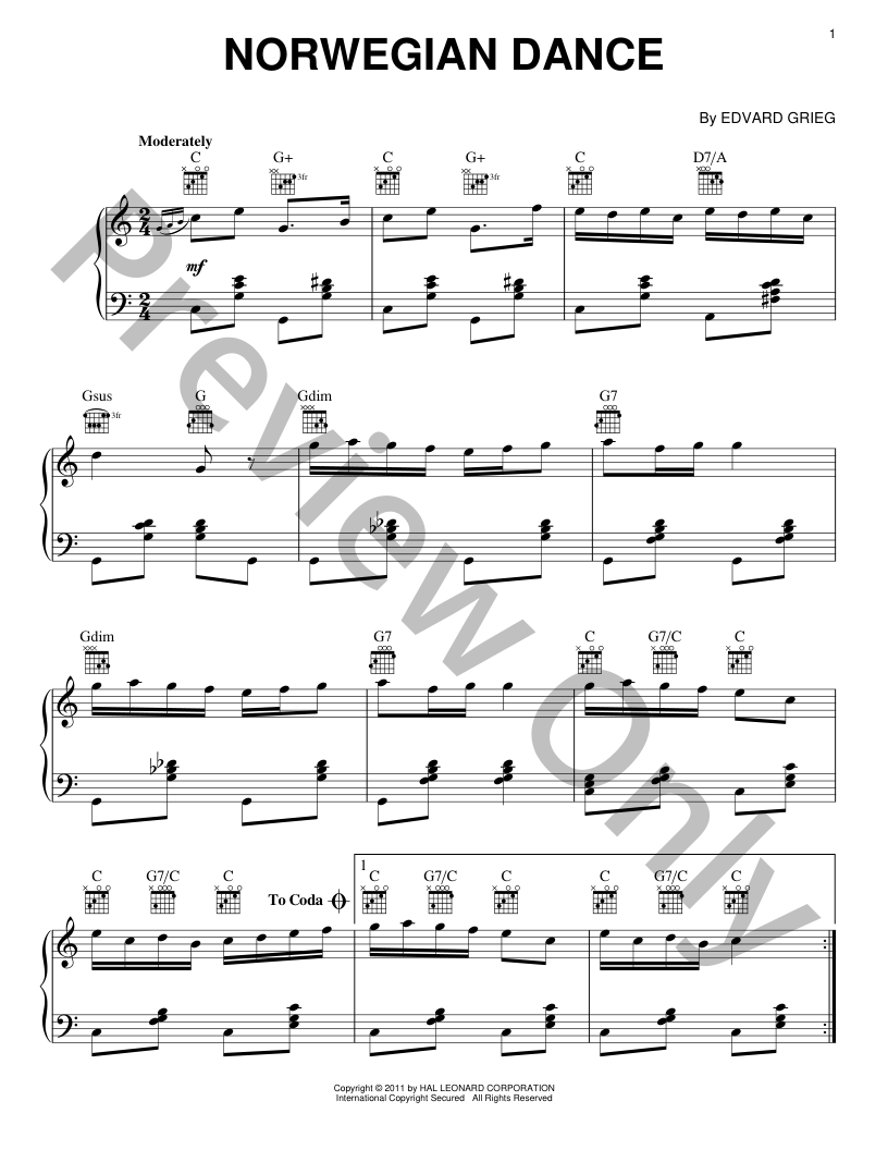 Norwegian Dance | J.W. Pepper