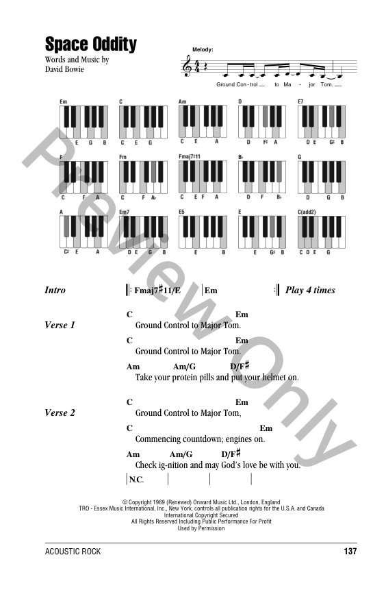 Space Oddity | J.W. Pepper