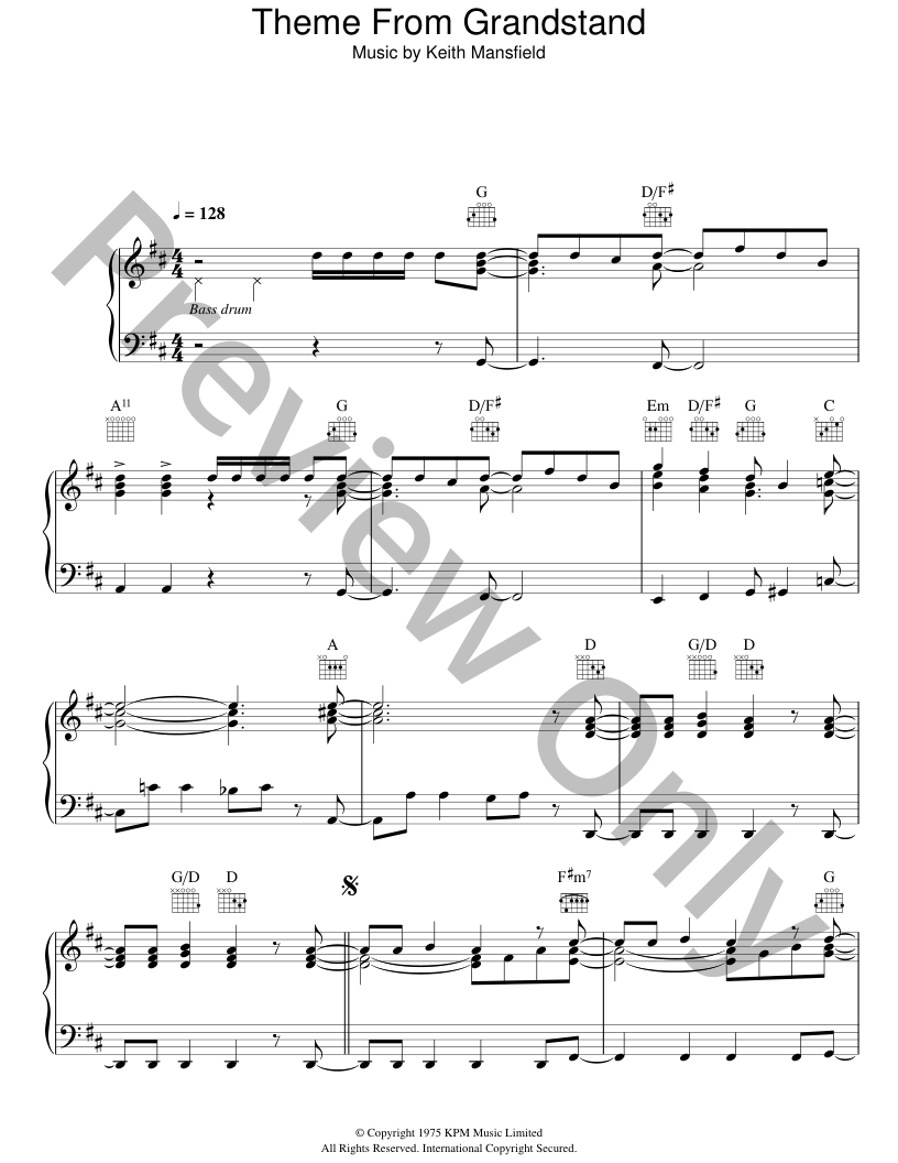 Theme from Grandstand | J.W. Pepper