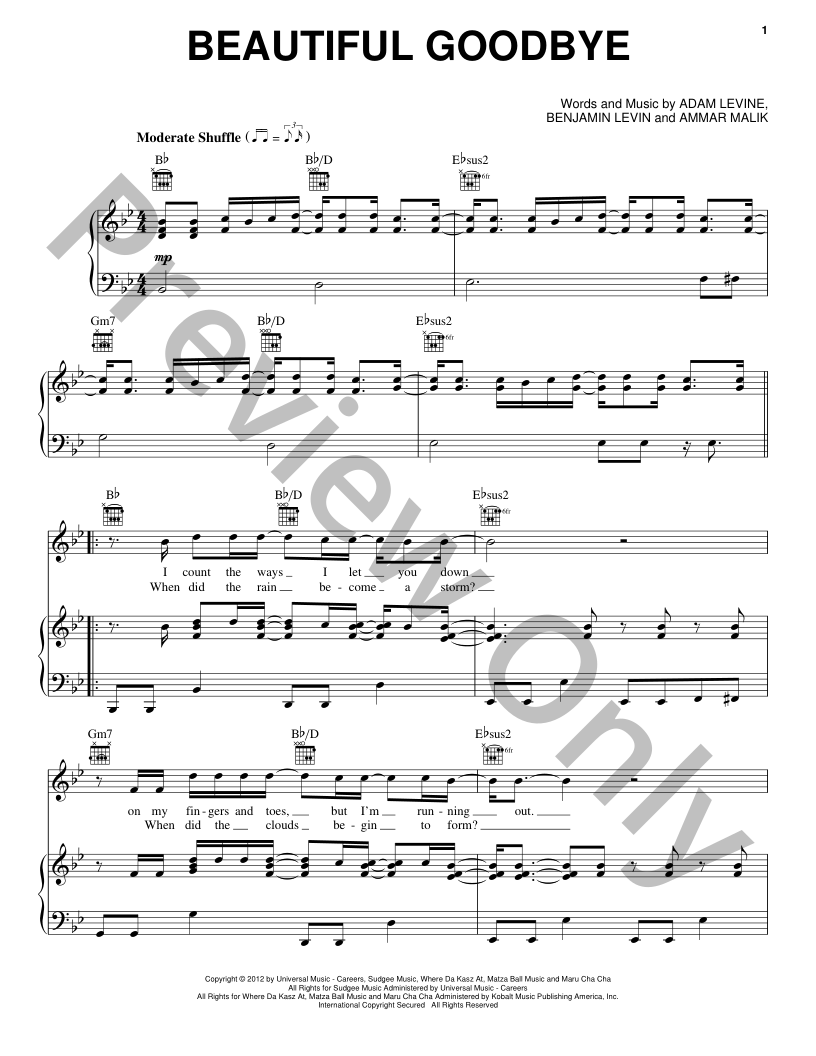 Beautiful Goodbye | J.W. Pepper