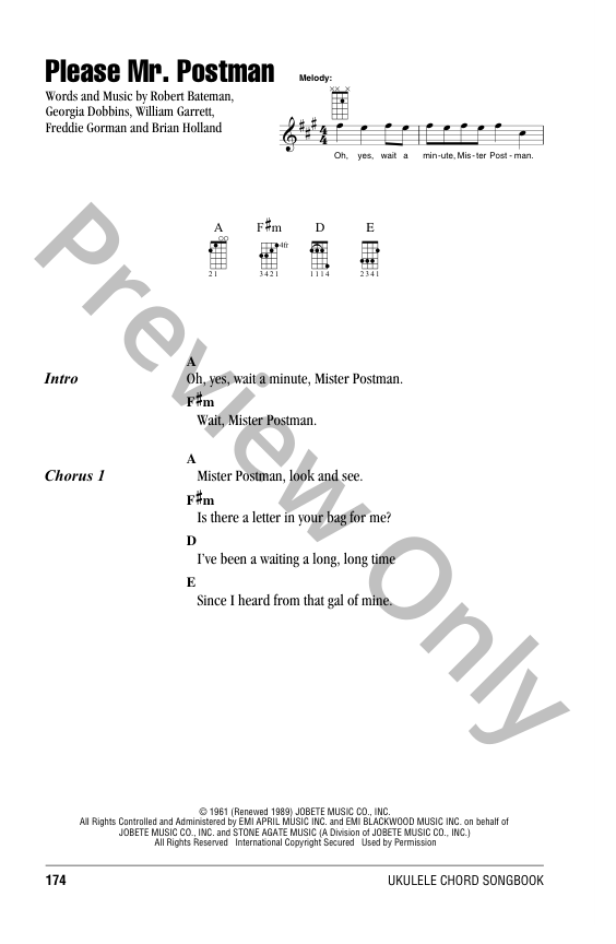 Please Mister Postman | J.W. Pepper