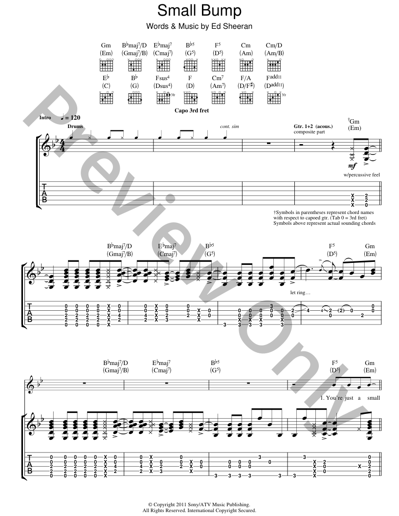 Small Bump | J.W. Pepper