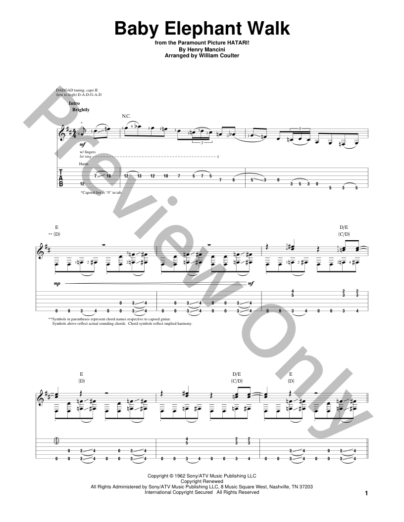 Baby Elephant Walk | J.W. Pepper