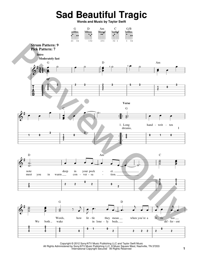 Sad Beautiful Tragic | J.W. Pepper