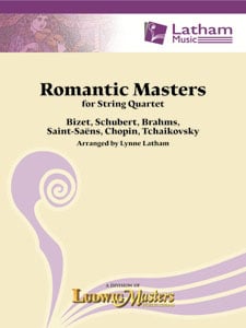 Romantic Masters for String Quartet | J.W. Pepper