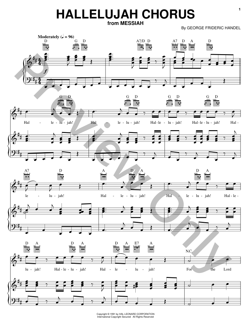 Hallelujah Chorus | J.W. Pepper