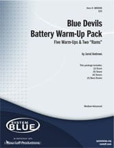 Blue Devils Battery Warm-Up Pack Marching Band Sheet Music | J.W. Pepper