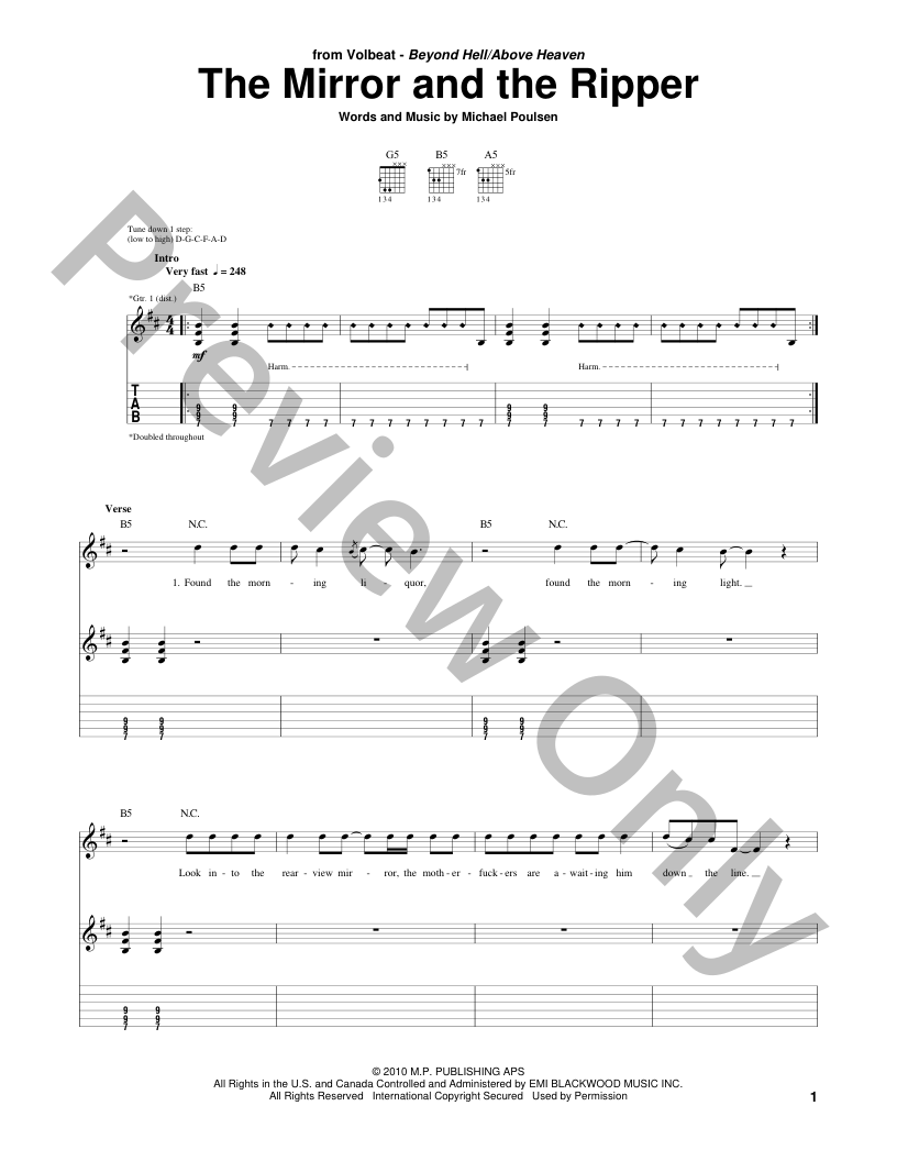 The Mirror And The Ripper | J.W. Pepper