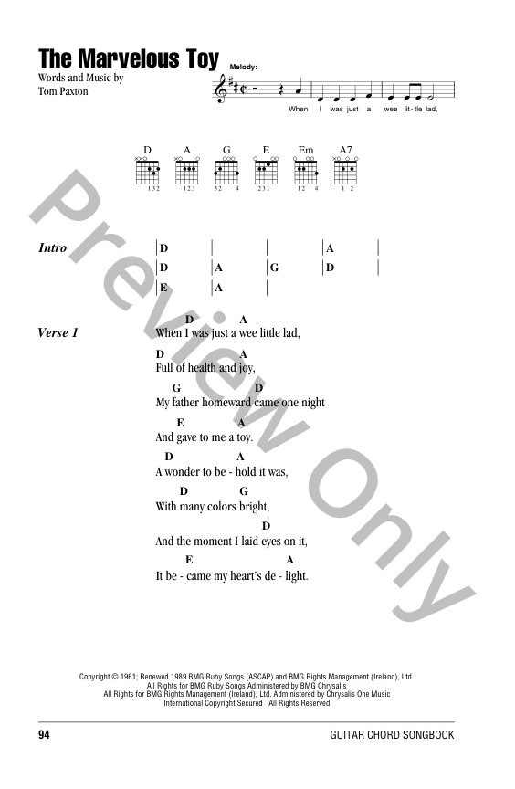 The Marvelous Toy | J.W. Pepper