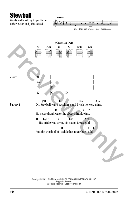 Stewball | J.W. Pepper