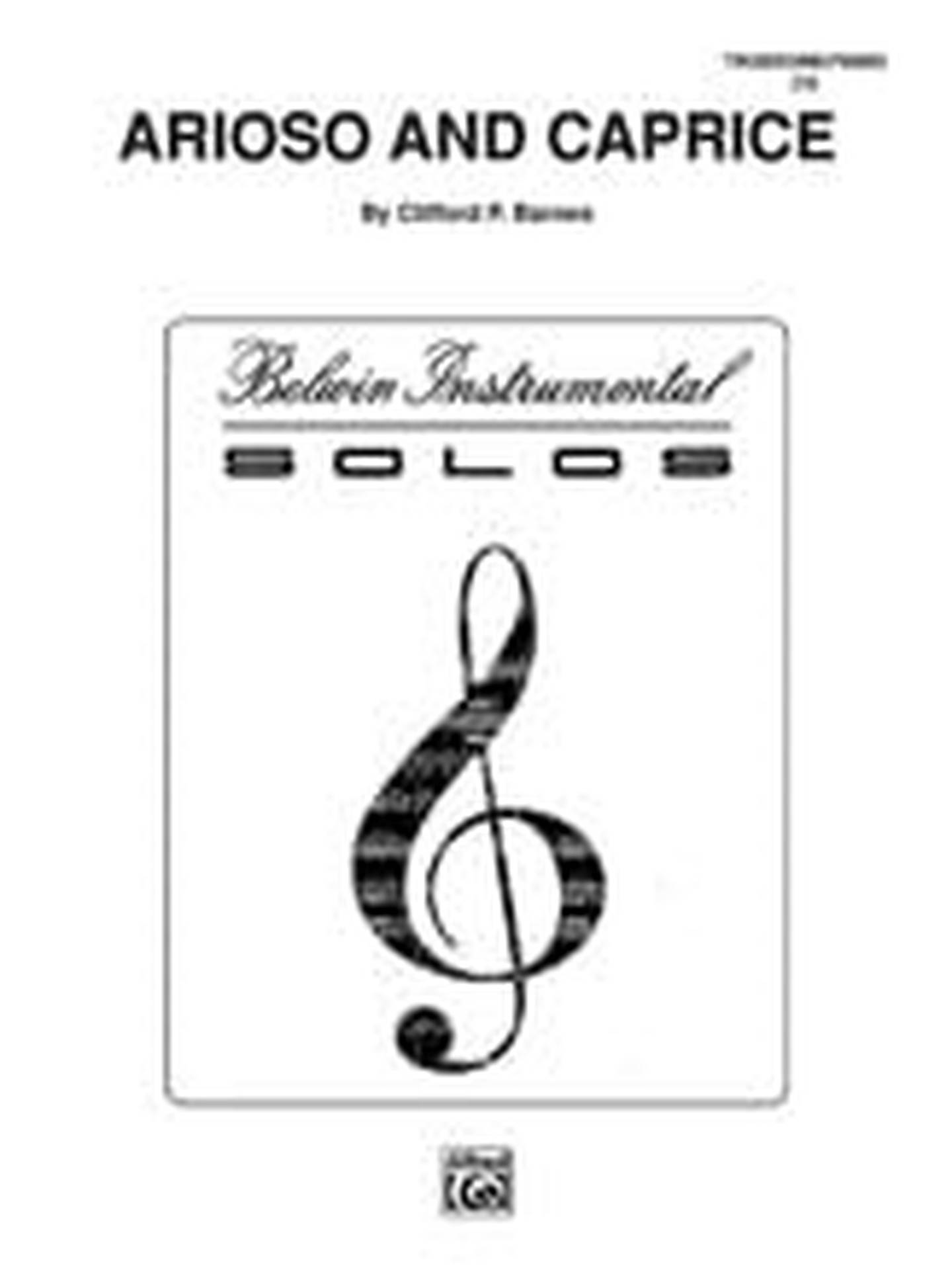 Arioso and Caprice Sheet Music | J.W. Pepper