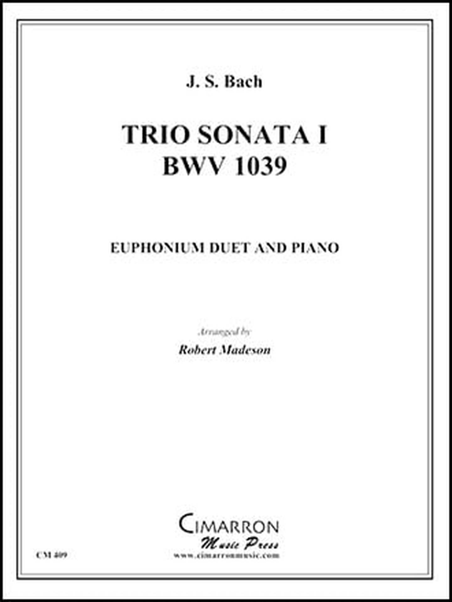 Adagio and Allegro BWV1039 Sheet Music | J.W. Pepper