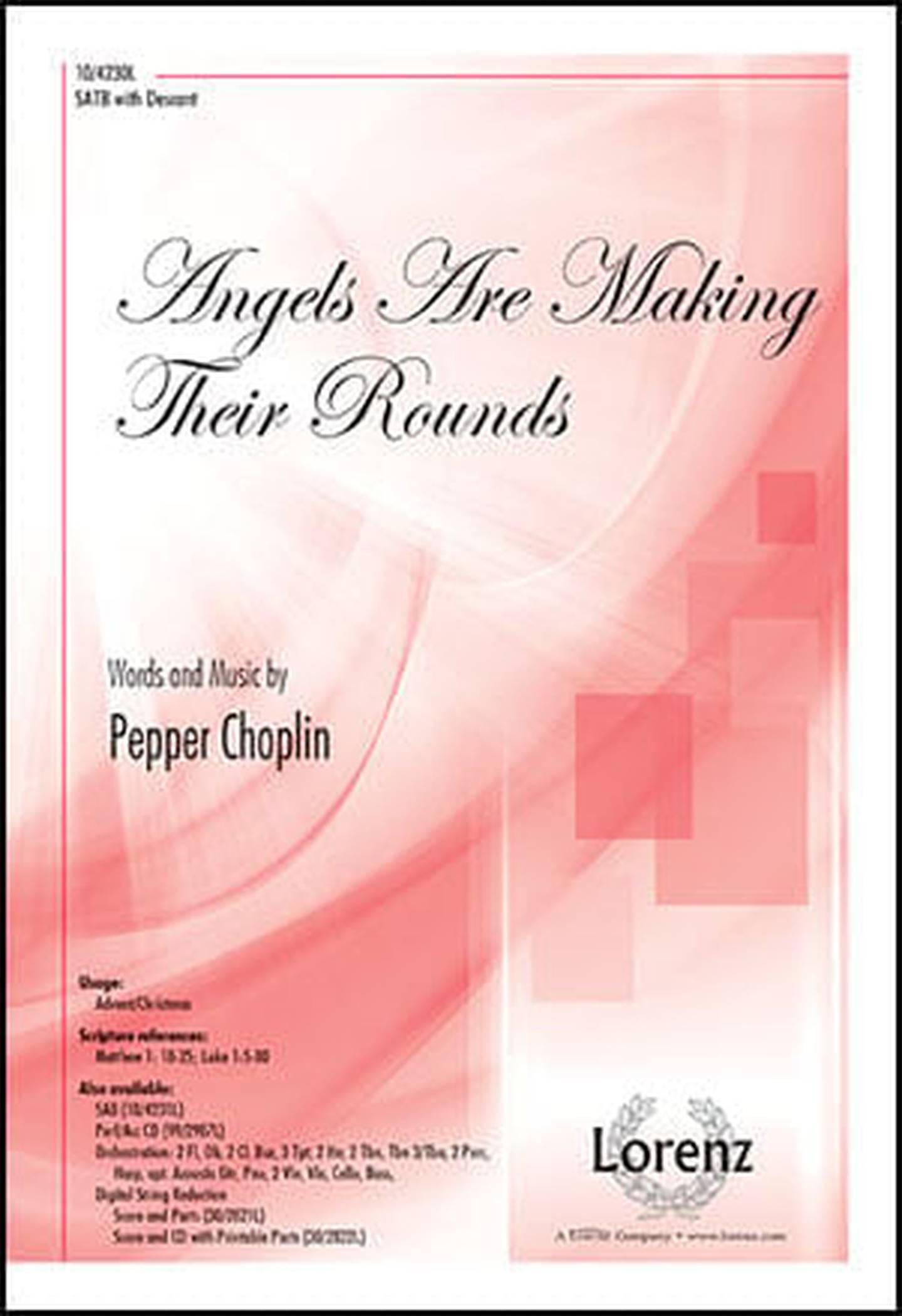 Angels Are Making Their Rounds Choral Sheet Music | J.W. Pepper