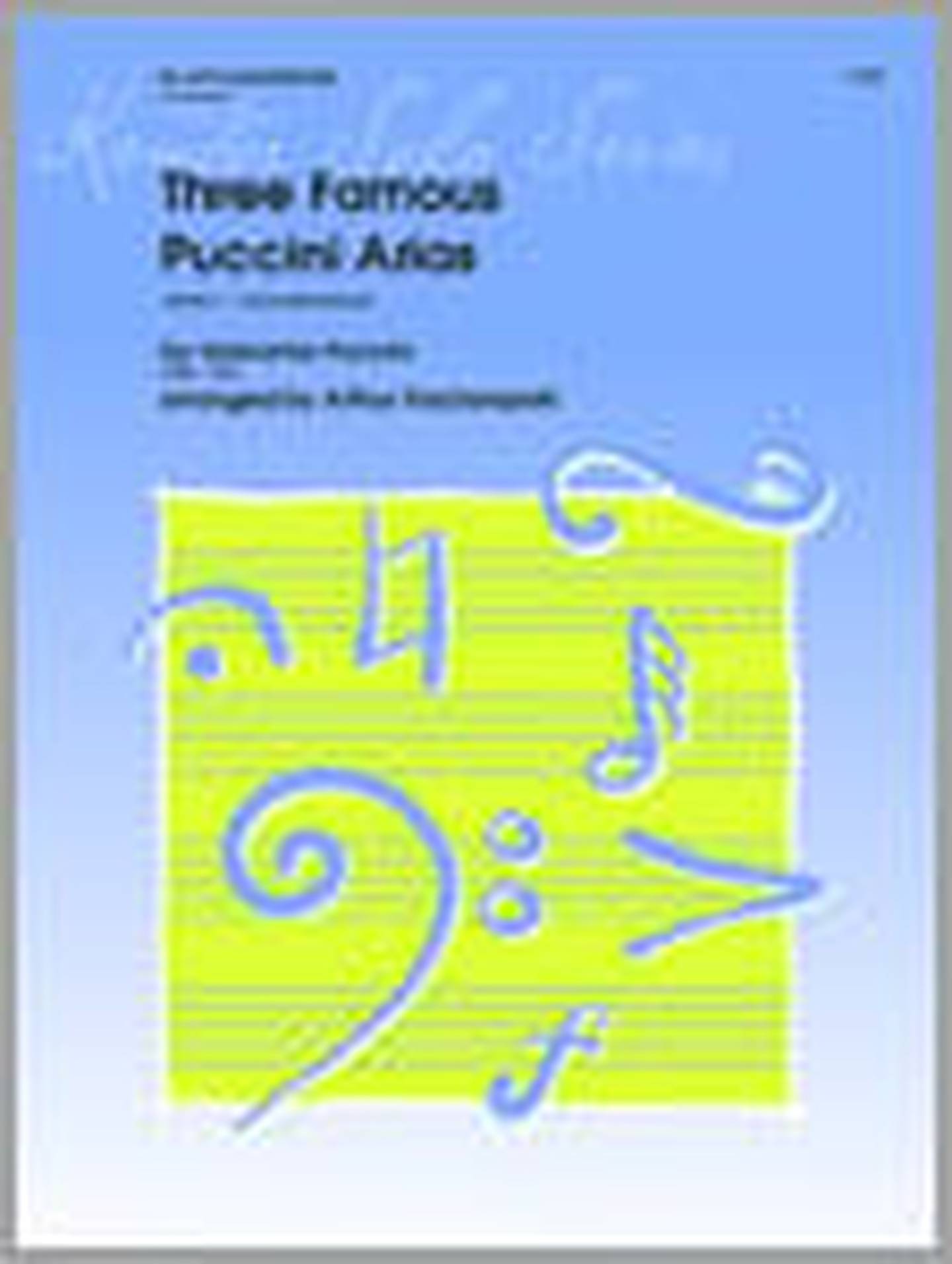 Three Famous Puccini Arias Sheet Music | J.W. Pepper