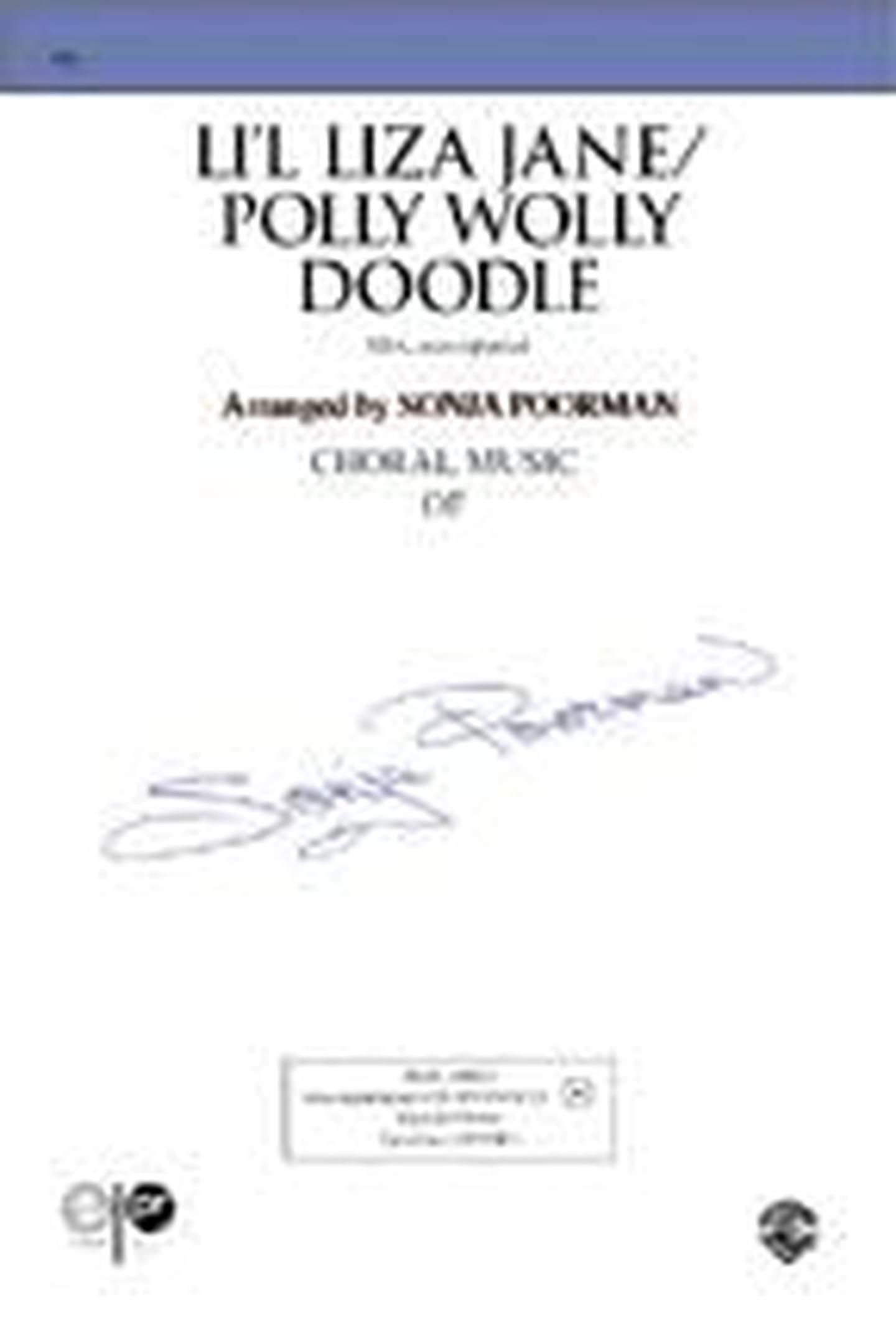 Li'l Liza Jane/Polly Wolly Doodle | J.W. Pepper