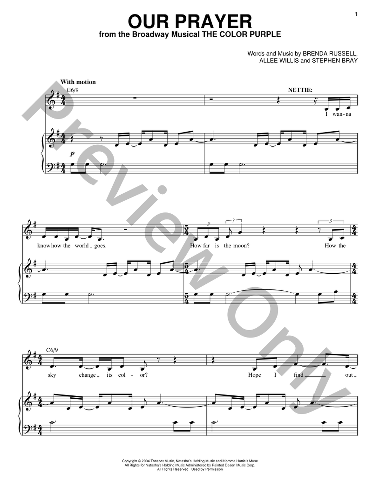 Our Prayer | J.W. Pepper