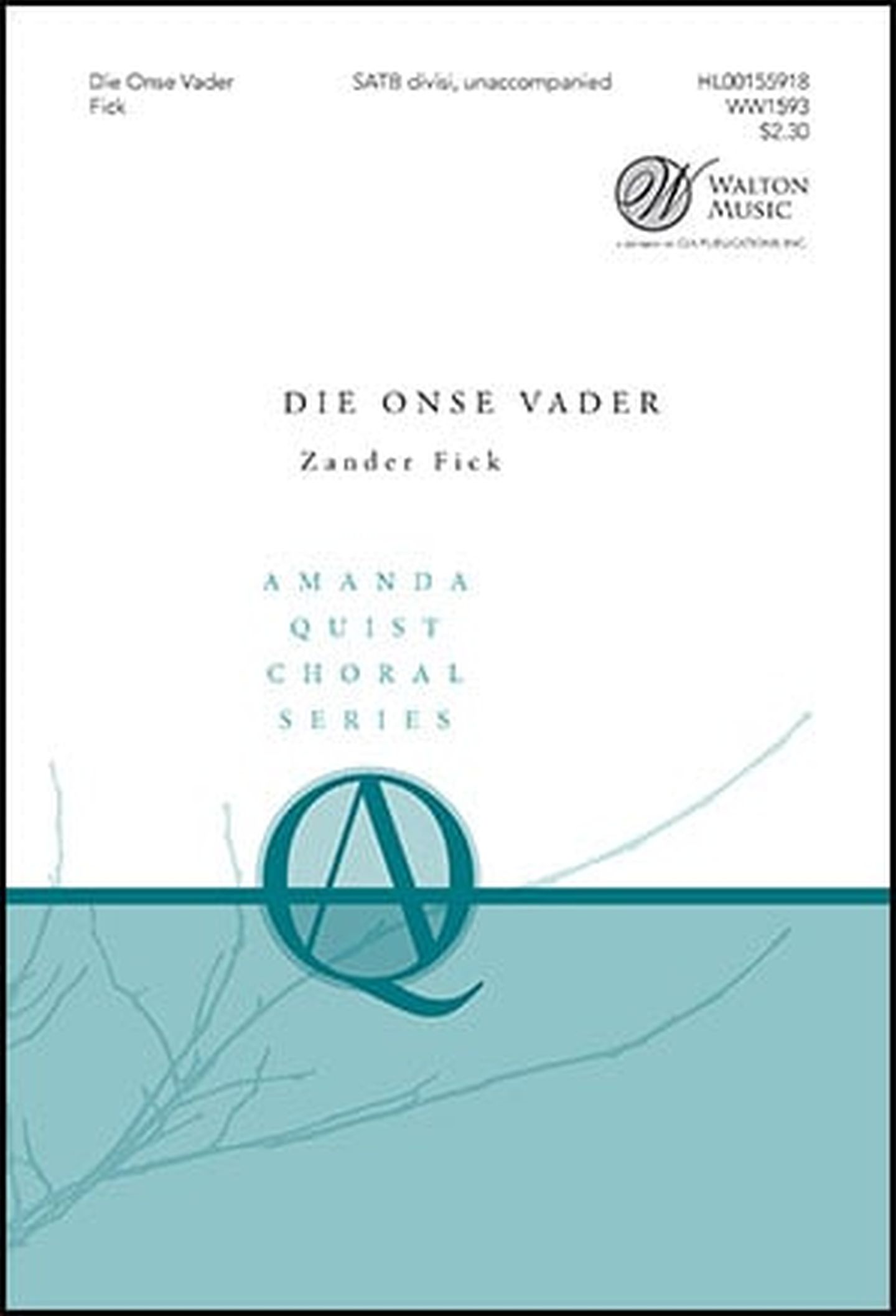 Die Onse Vader | J.W. Pepper