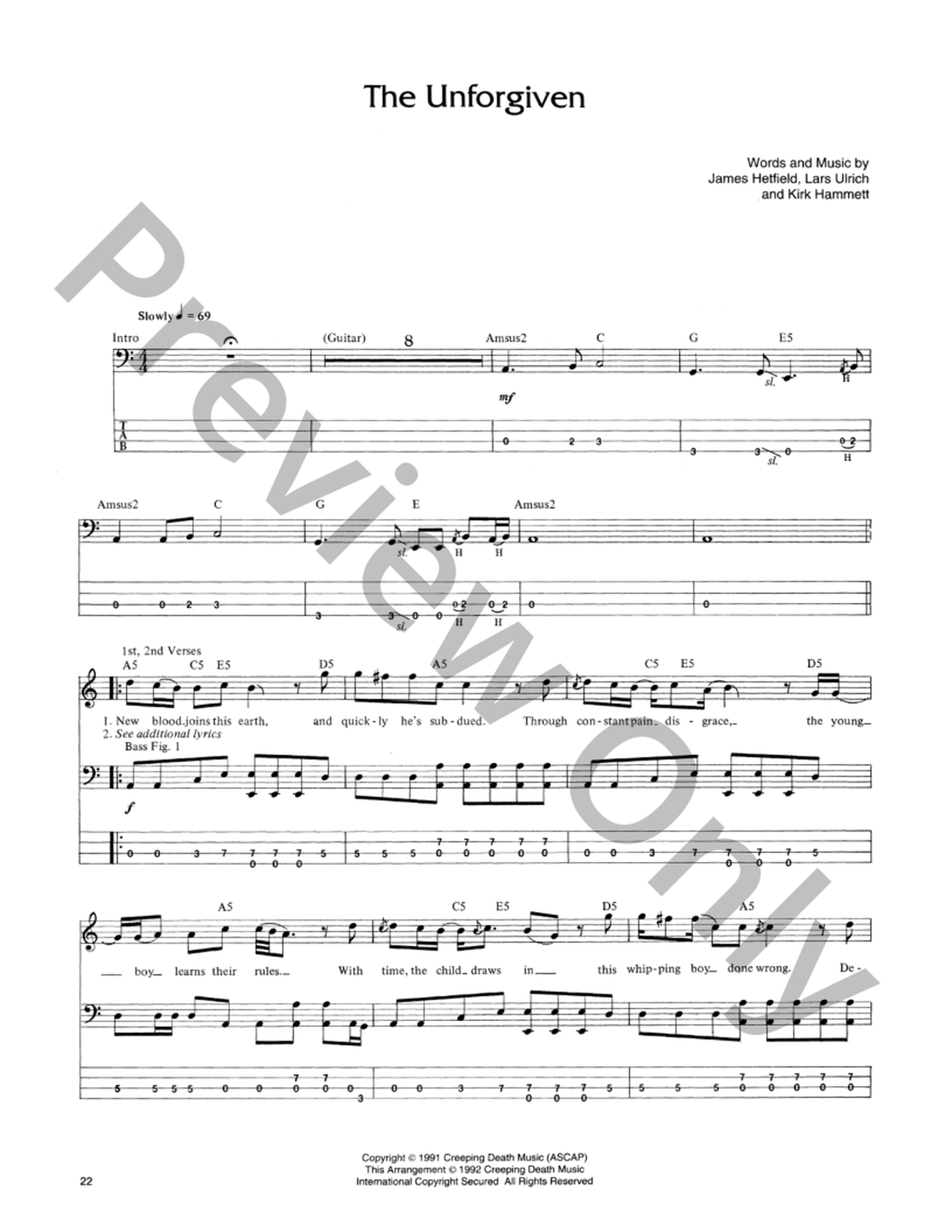 The Unforgiven | J.W. Pepper