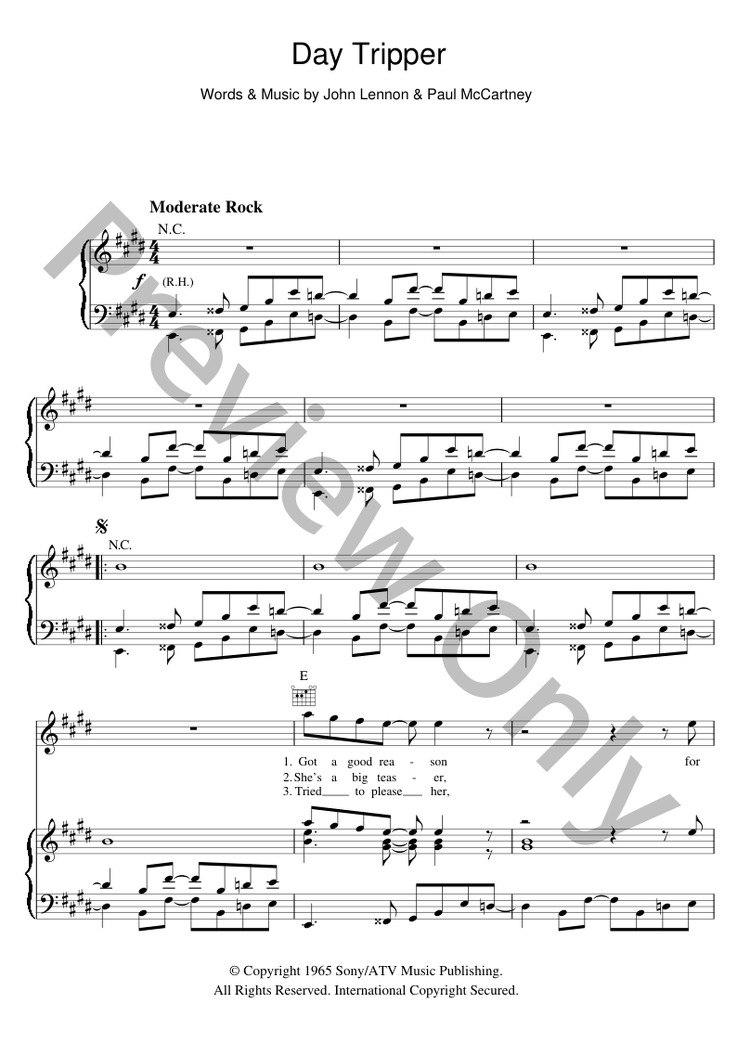 Day Tripper | J.W. Pepper