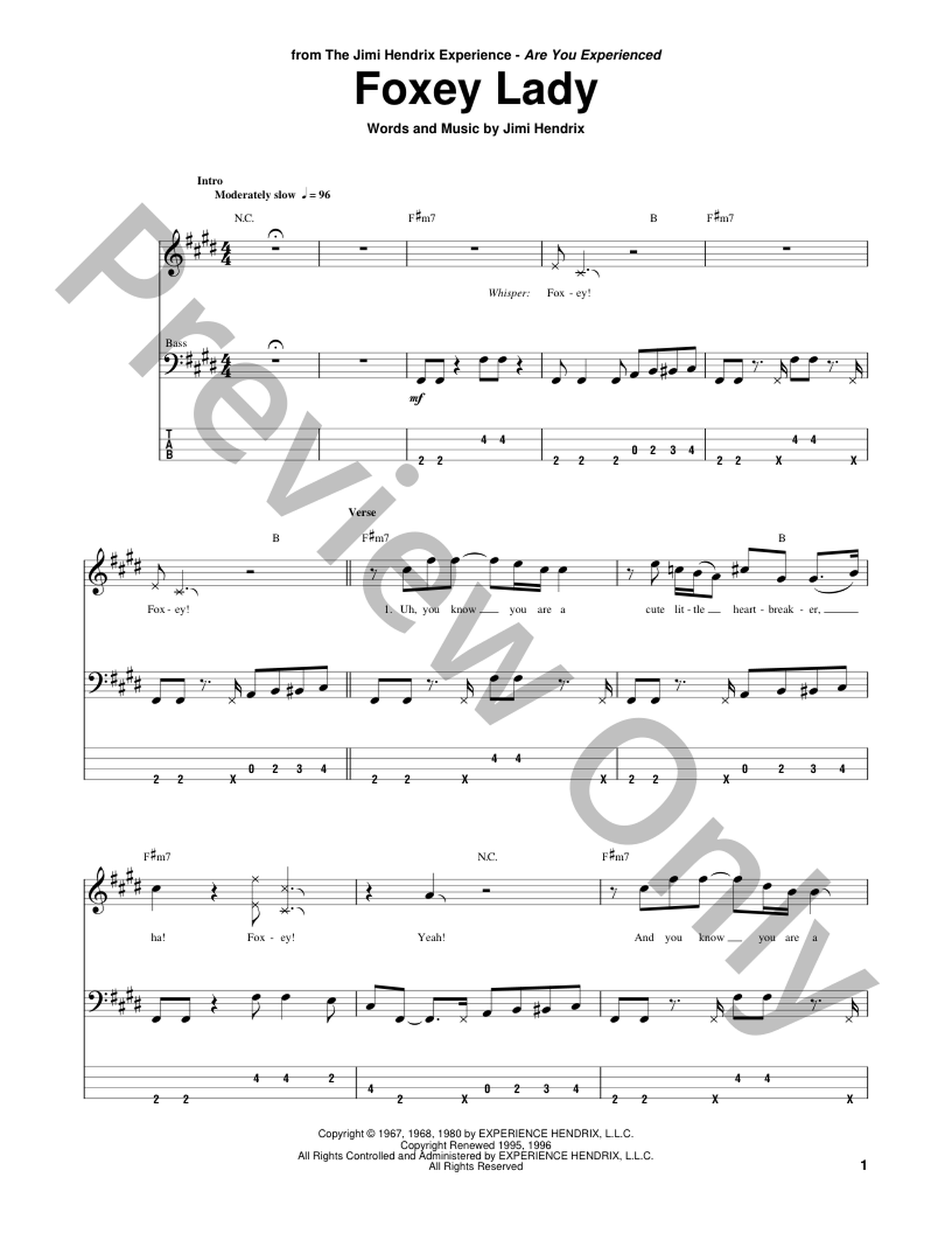 Foxey Lady | J.W. Pepper