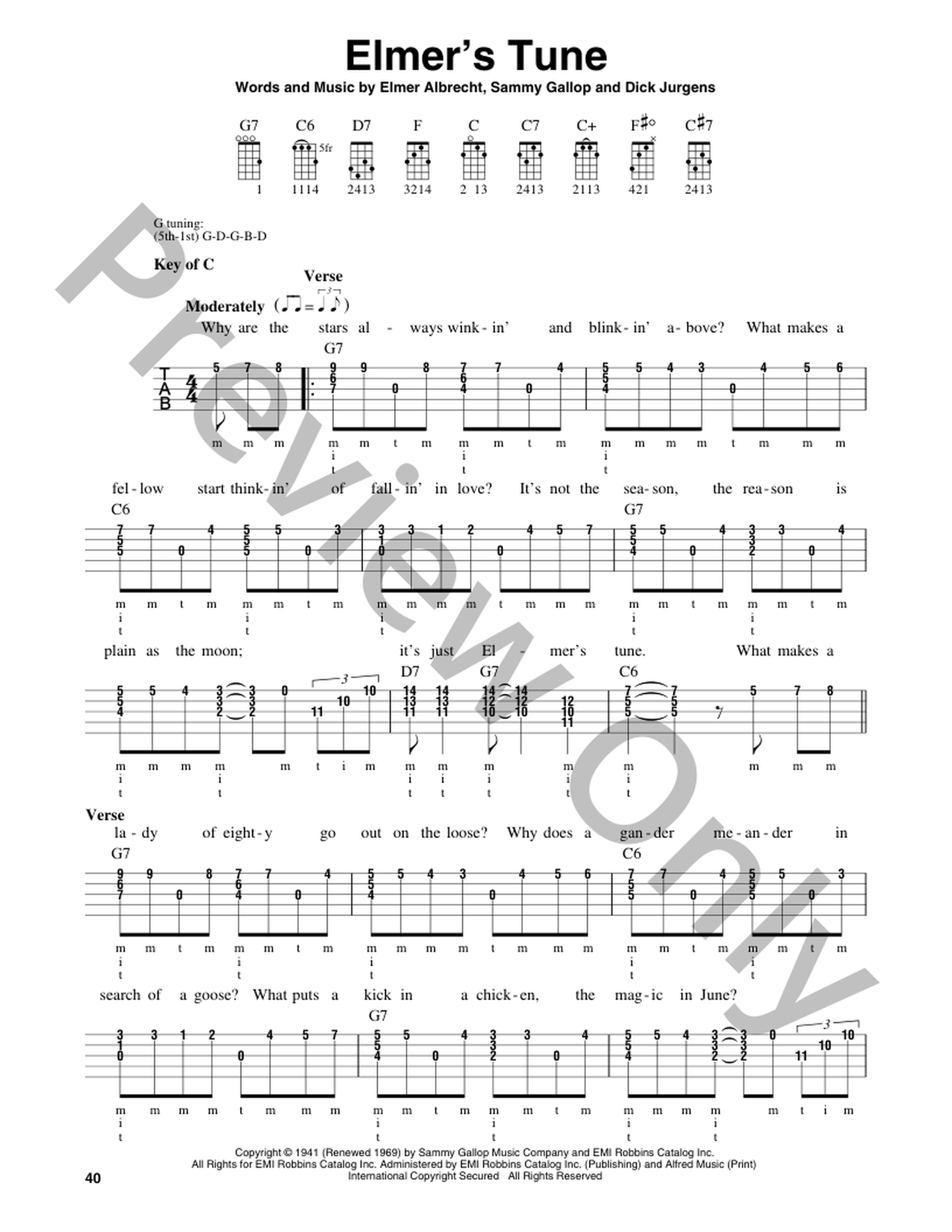 Elmer's Tune | J.W. Pepper