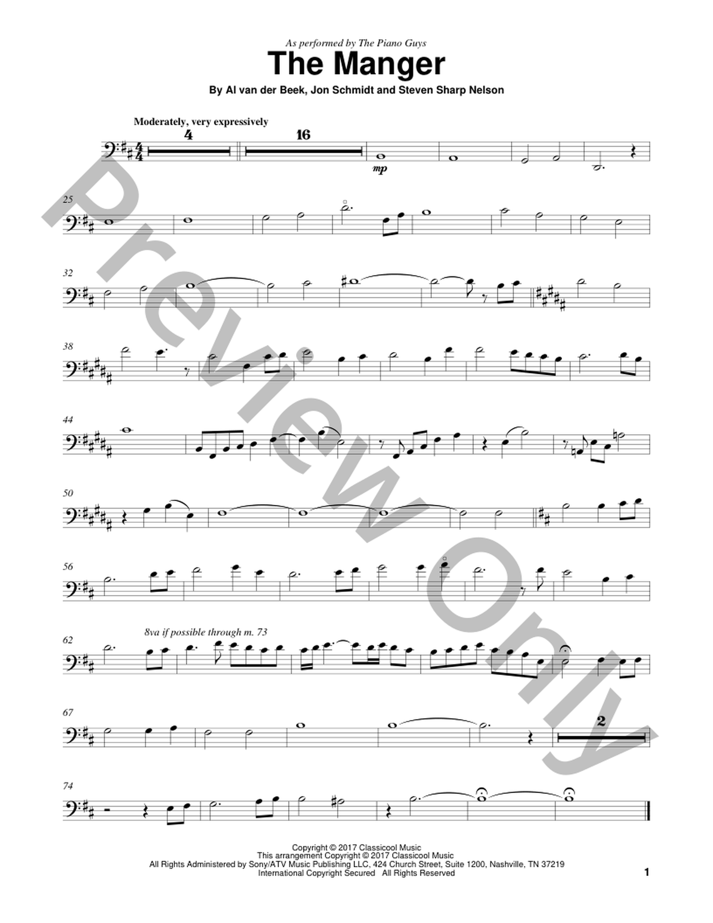 The Manger | J.W. Pepper