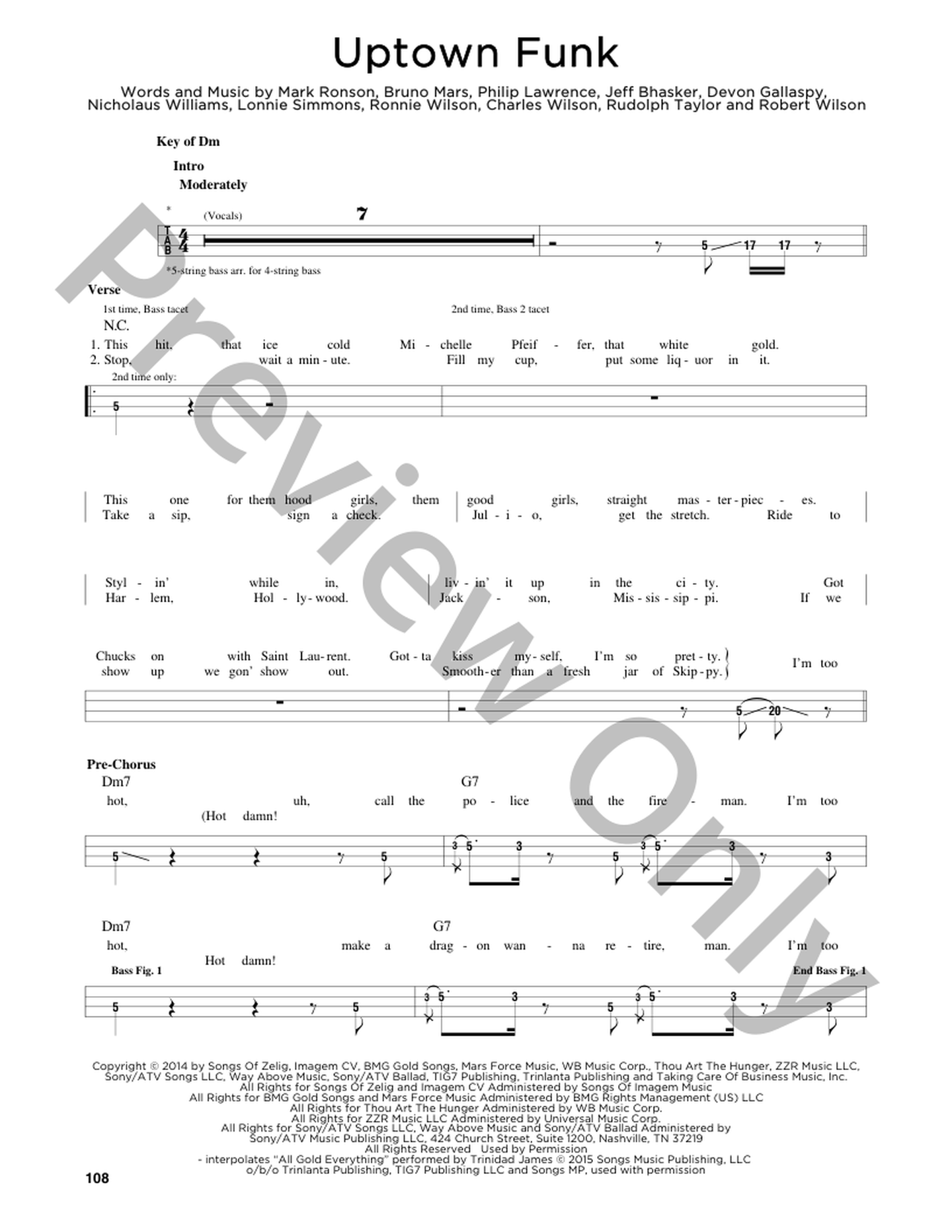 Uptown Funk | J.W. Pepper
