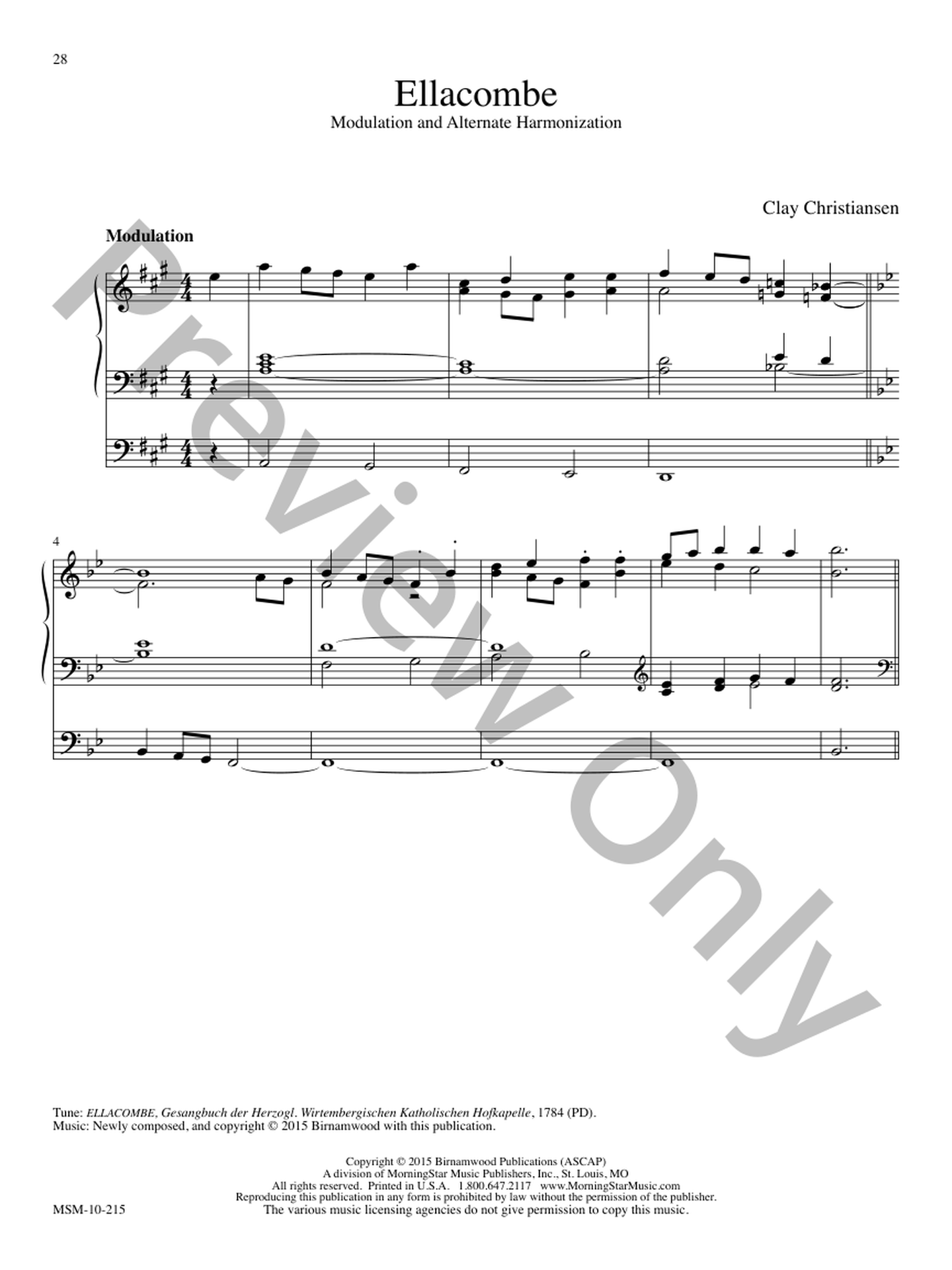 Ellacombe | J.W. Pepper