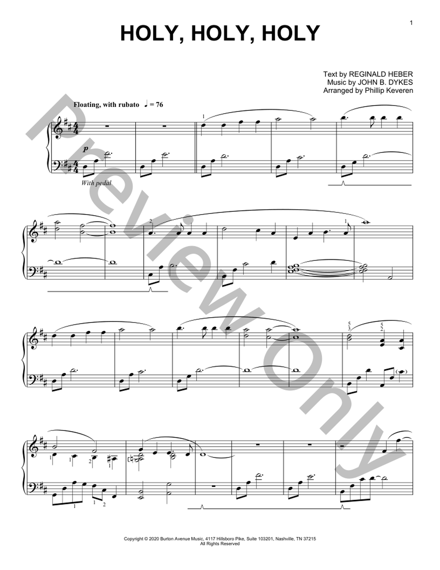 Holy, Holy, Holy | J.W. Pepper