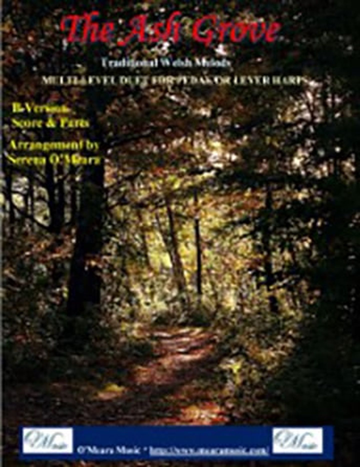 The Ash Grove, Multi-Level Duet for Harps, B Version | J.W. Pepper