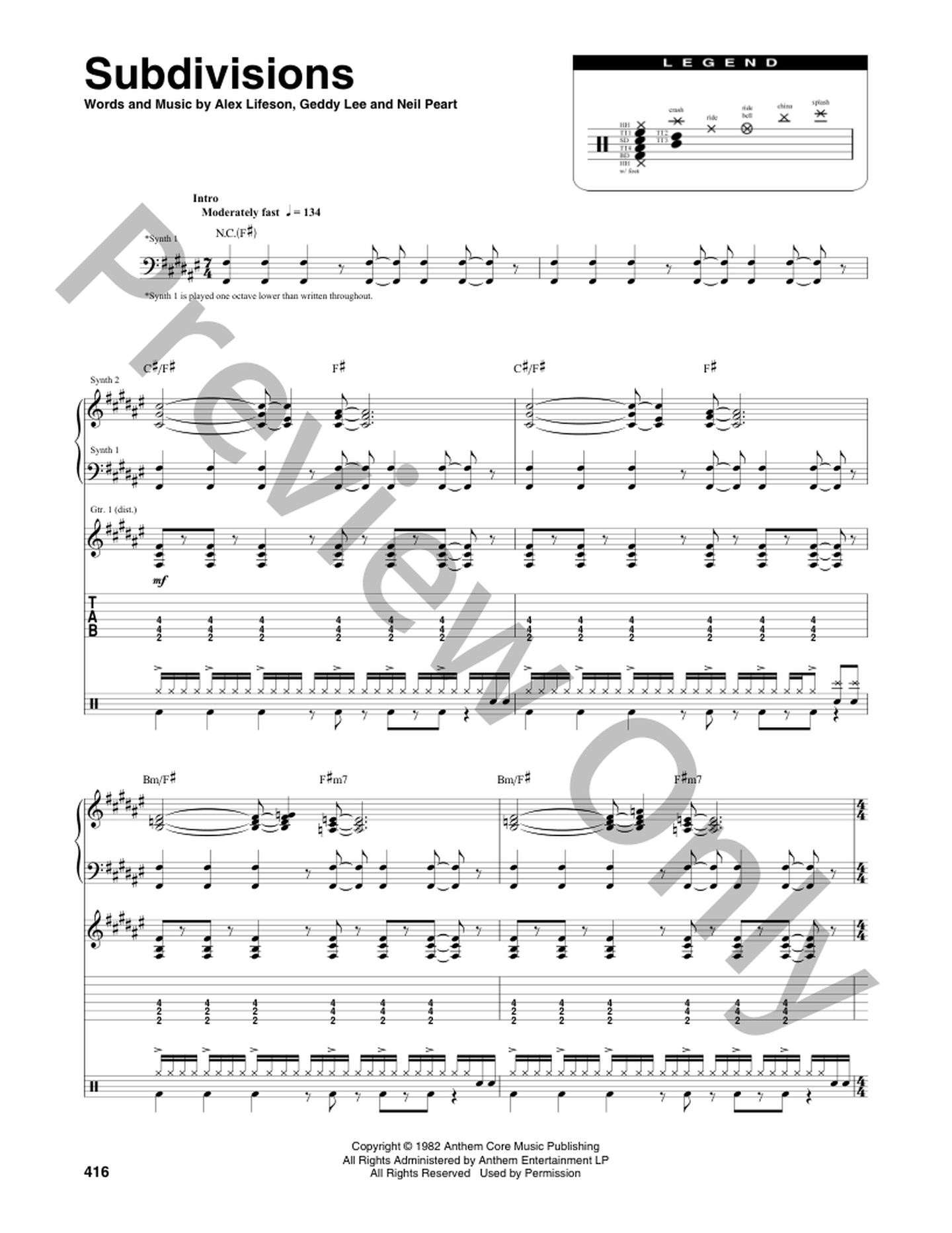 Subdivisions | J.W. Pepper