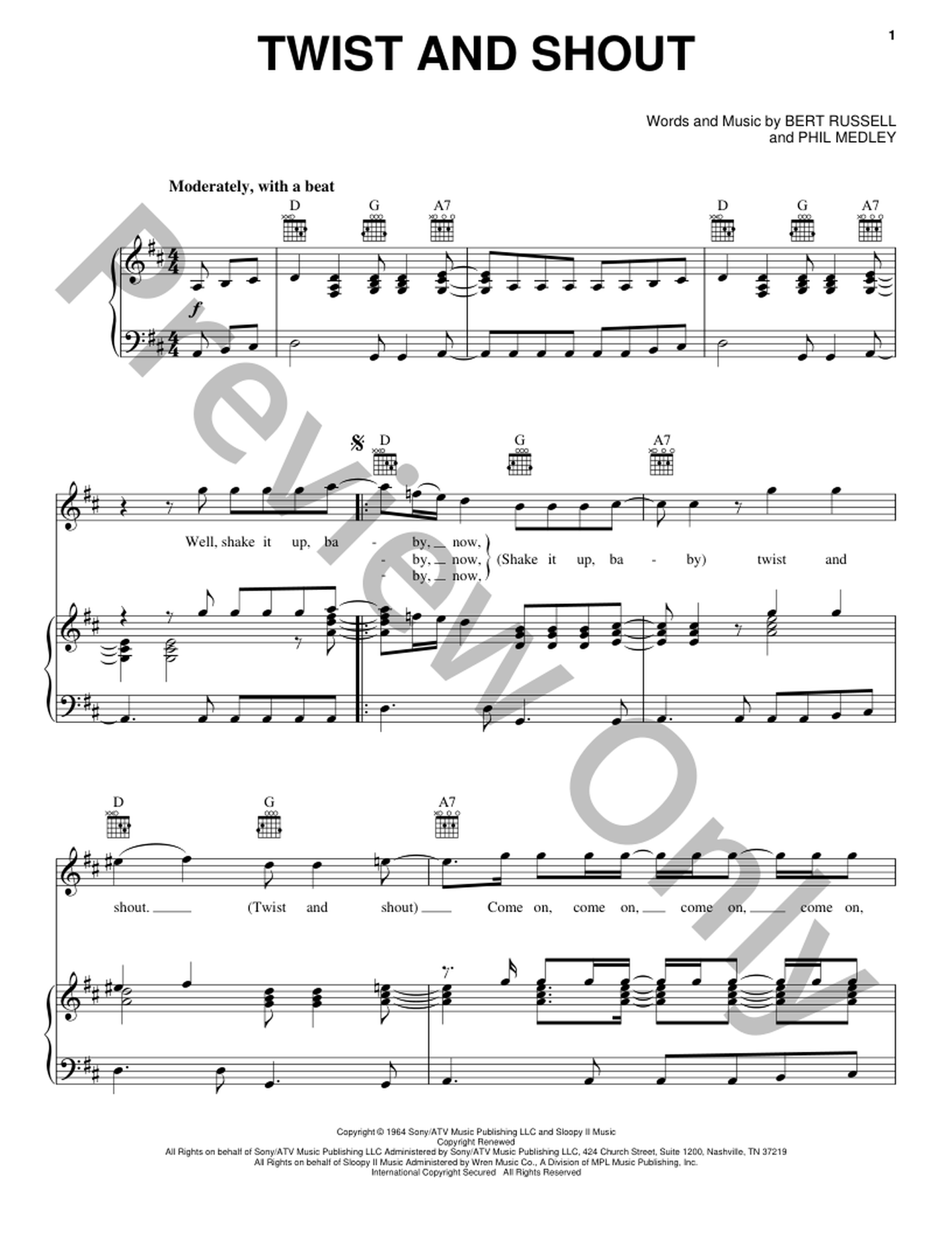 Twist and Shout | J.W. Pepper