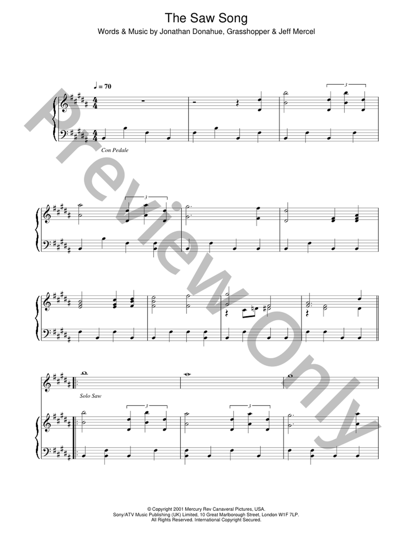 The Saw Song | J.W. Pepper